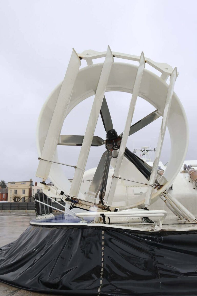 Griffon Hoverworks - Rudder, Hatches, Ramps | Olsen Actuators & Drives